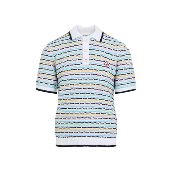 Casablanca Knitted Polo