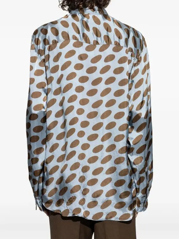 Dries Van Noten Caper Shirt - Gray