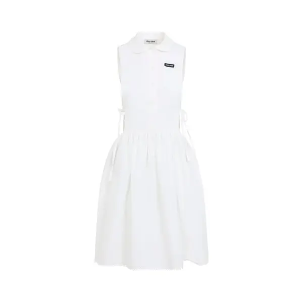 Miu Miu Mini Dress - White