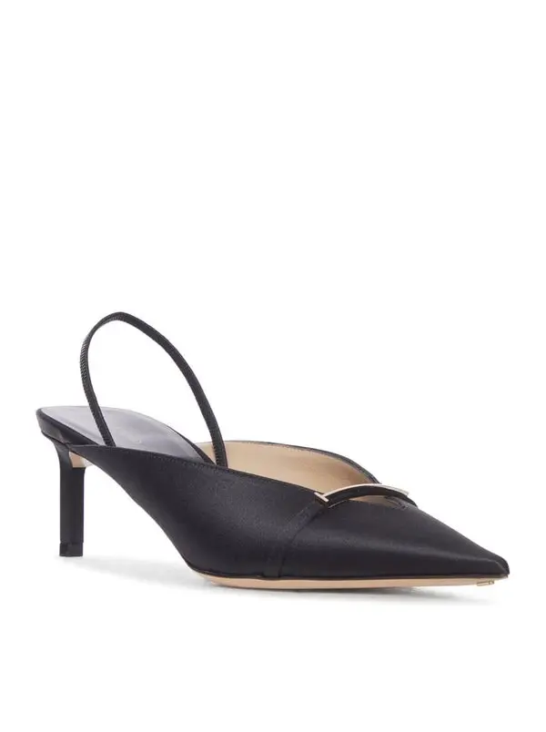 TOM FORD Silk Satin Slingback Pumps