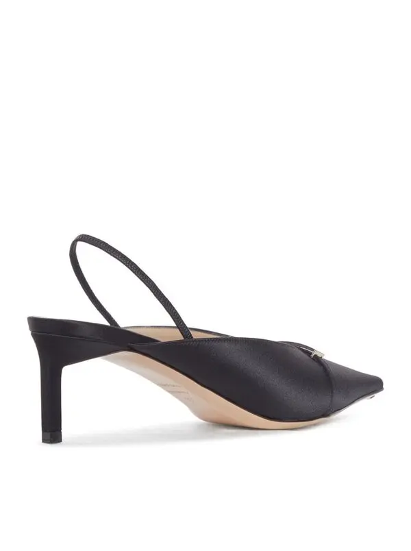 TOM FORD Silk Satin Slingback Pumps