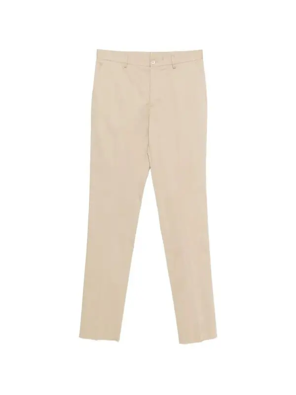 Etro Roma Cotton Straight-leg Trousers