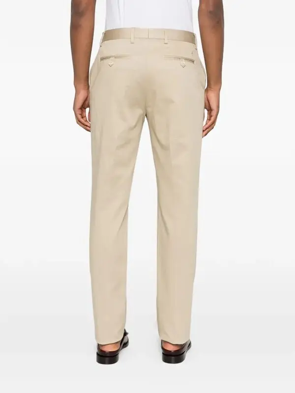 Etro Roma Cotton Straight-leg Trousers