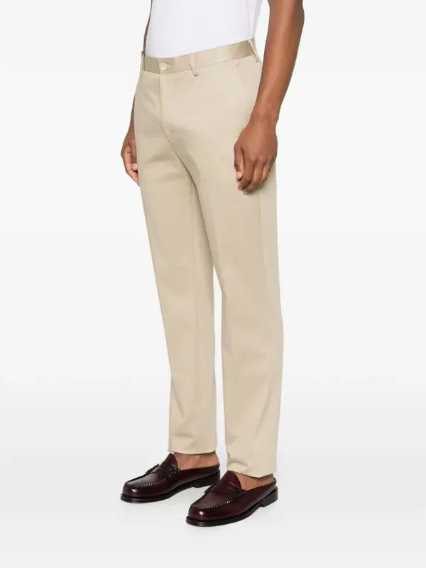 Etro Roma Cotton Straight-leg Trousers