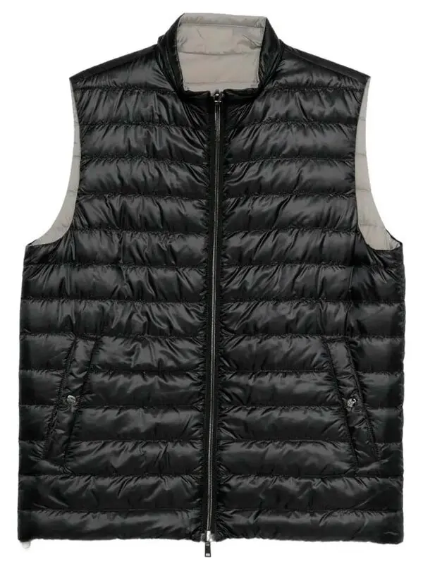 Herno Nylon Ultralight And Ecoage Reversible Vest