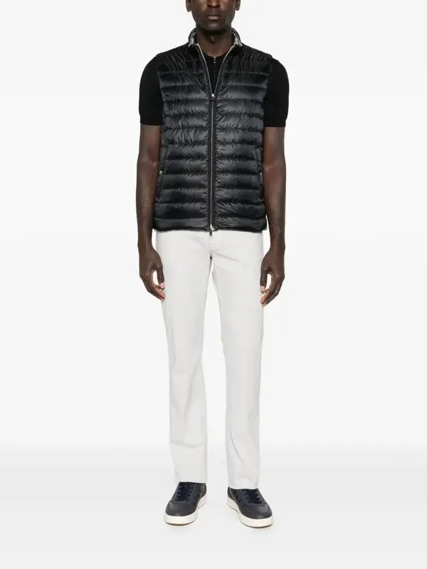 Herno Nylon Ultralight And Ecoage Reversible Vest
