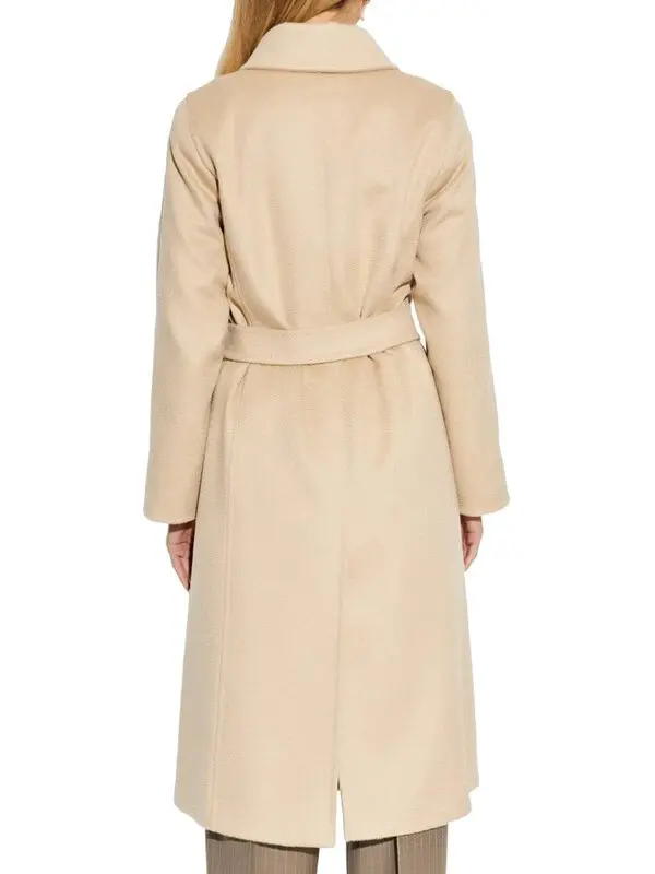 Max Mara Riccio Camel Coat With Belt
