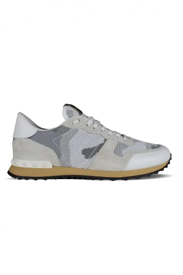 Valentino Garavani Rockrunner Sneakers - White
