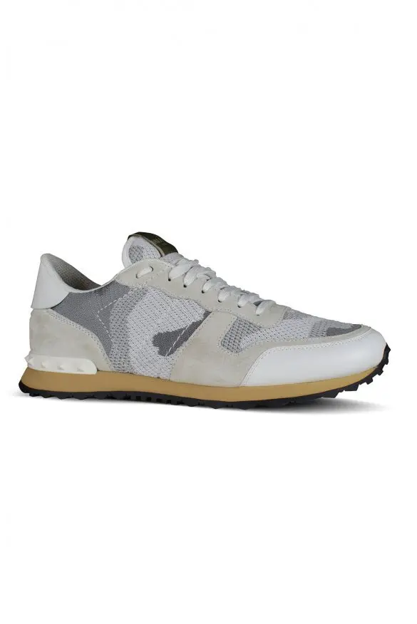 Valentino Garavani Rockrunner Sneakers - White