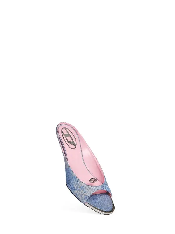 DIESEL® Blue Denim D-diam's-sa-40 Mules - Multicolor