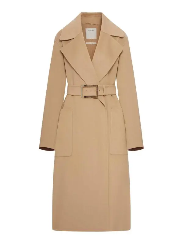 Sportmax Pure Wool Robe Coat
