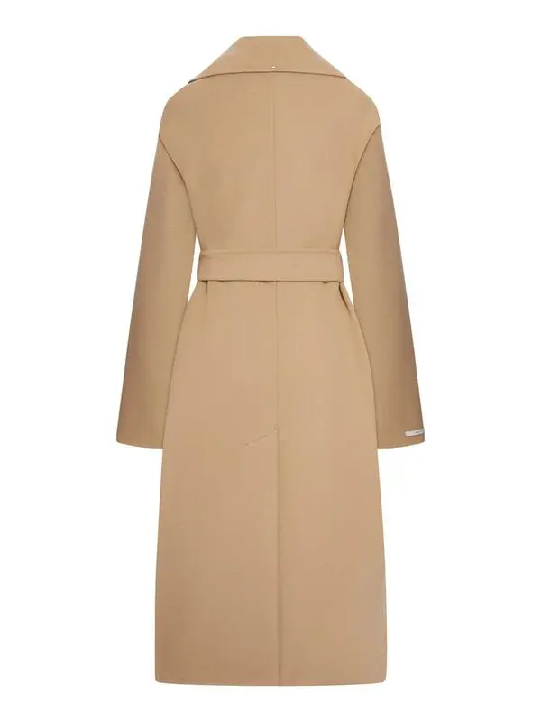 Sportmax Pure Wool Robe Coat