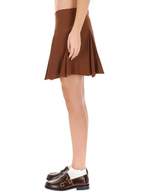 Marni Pleated Miniskirt