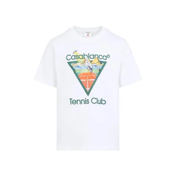 Casablanca Tennis Club T-shirt - White