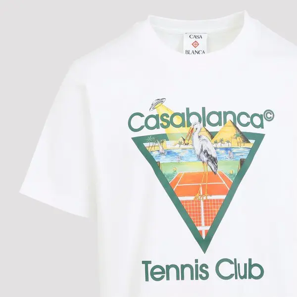 Casablanca Tennis Club T-shirt - White