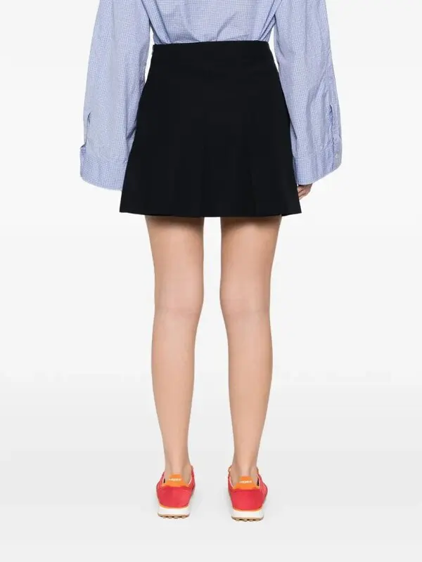 A.p.c. Pleated Mini Skirt