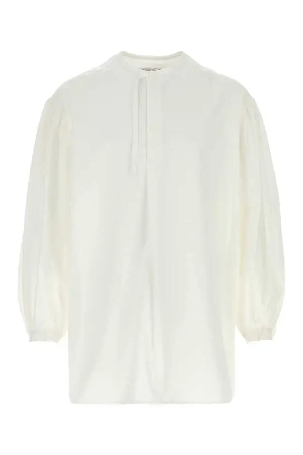 Yohji Yamamoto Poplin Shirt - White