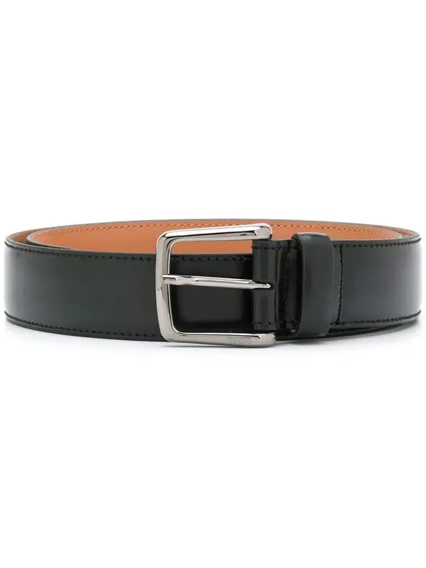 TOD'S Soft Leather Belt - Black