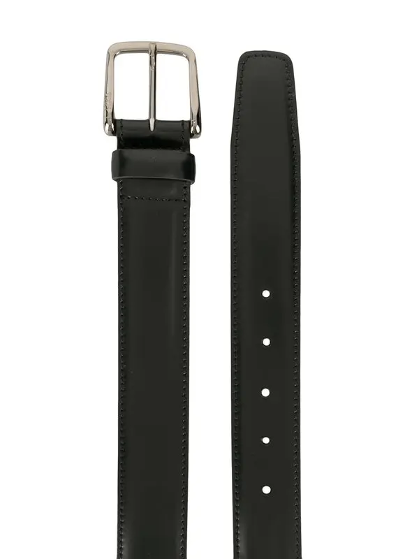 TOD'S Soft Leather Belt - Black