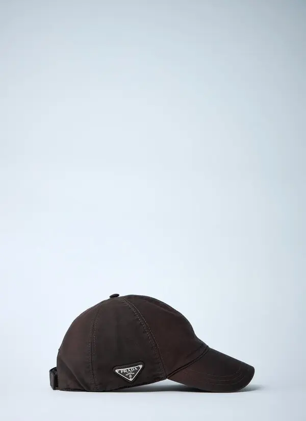 Prada Logo Plaque Baseball Cap