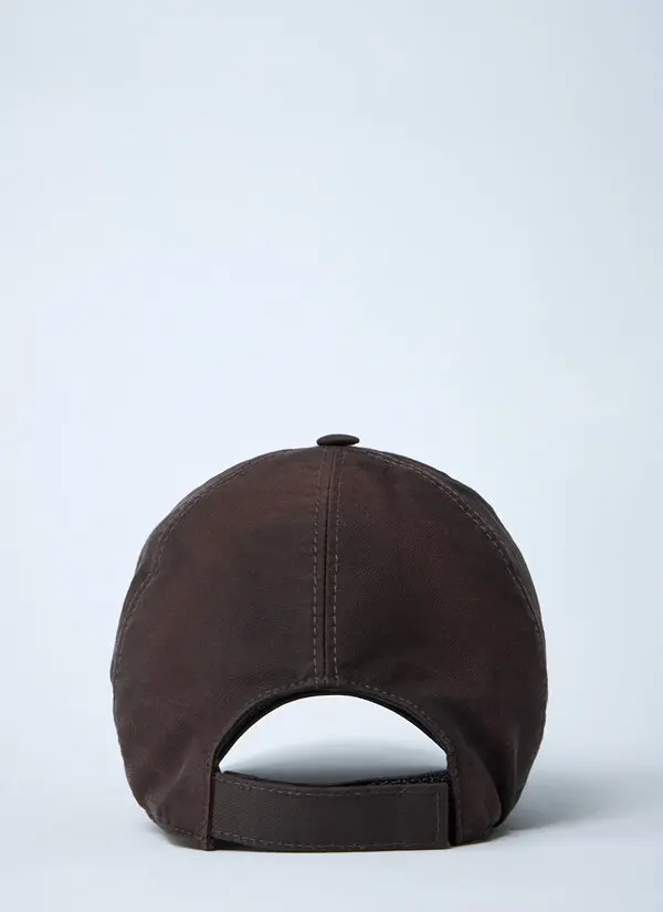 Prada Logo Plaque Baseball Cap