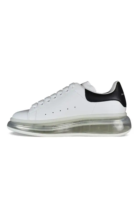 Alexander McQueen Oversize Leather Sneakers - White