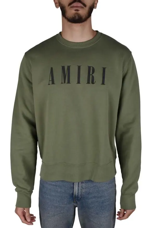 Amiri Logo Cotton Sweatshirt