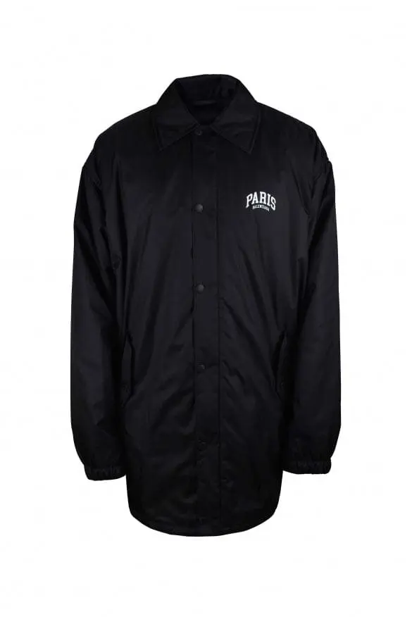 Balenciaga Waterproof Jacket - Black