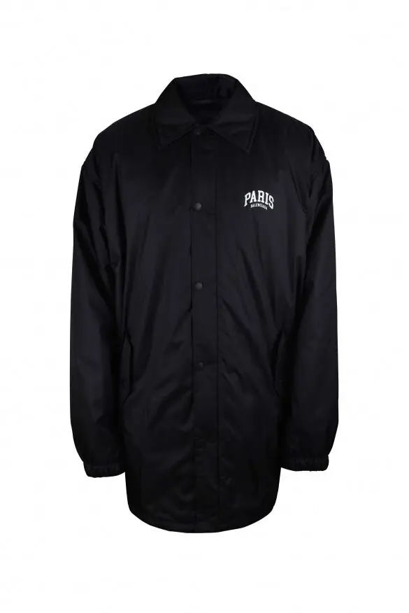Balenciaga Waterproof Jacket - Black