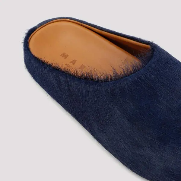 Marni Eclipse Fussbett Sabot Mules - Black