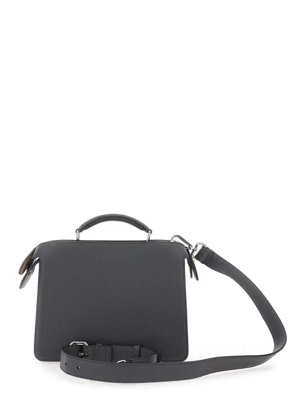 Fendi Iseeu Small' Grey Handbag With Removable Internal Pocket In Leather