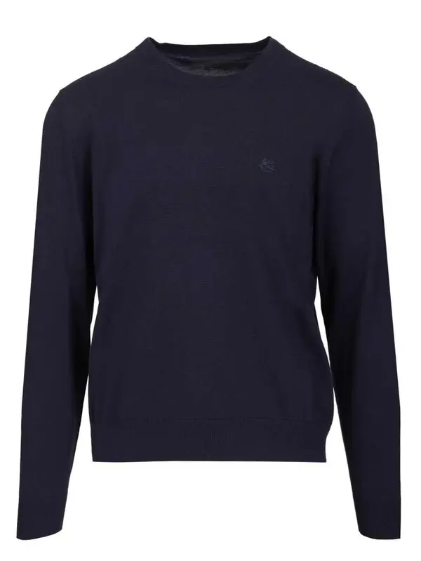 Etro Cotton Crew Neck Sweater