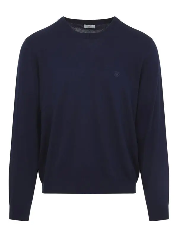 Etro Cotton Crew Neck Sweater