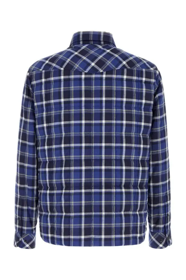 Moncler Embroidered Stretch Cotton Shirt - Multicolor