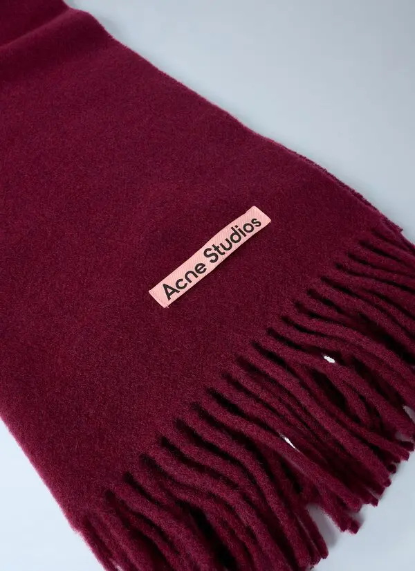 Acne Studios Fringe Wool Scarf