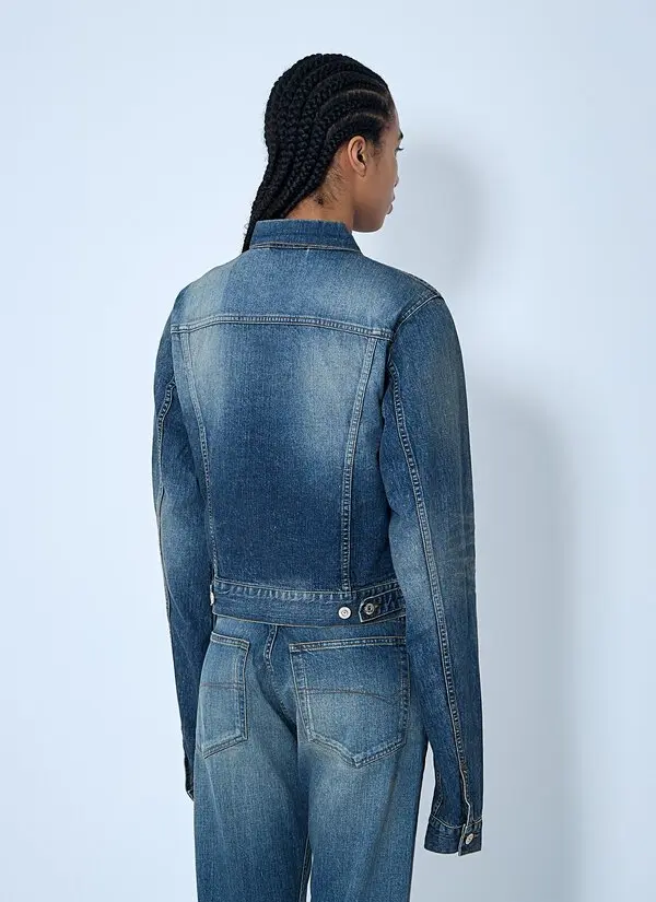 Balenciaga Paneled Denim Jacket
