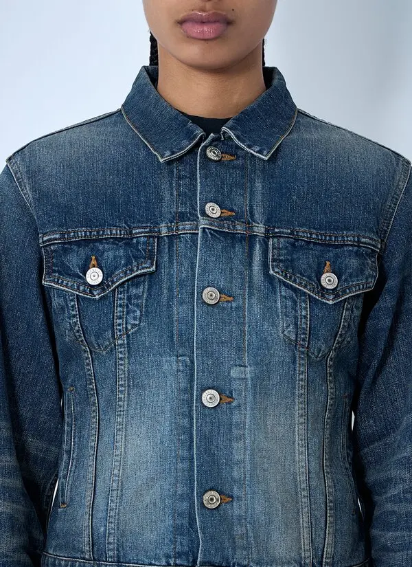Balenciaga Paneled Denim Jacket