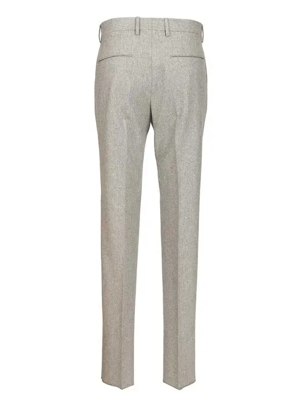 Tagliatore Flannel Trousers - Gray