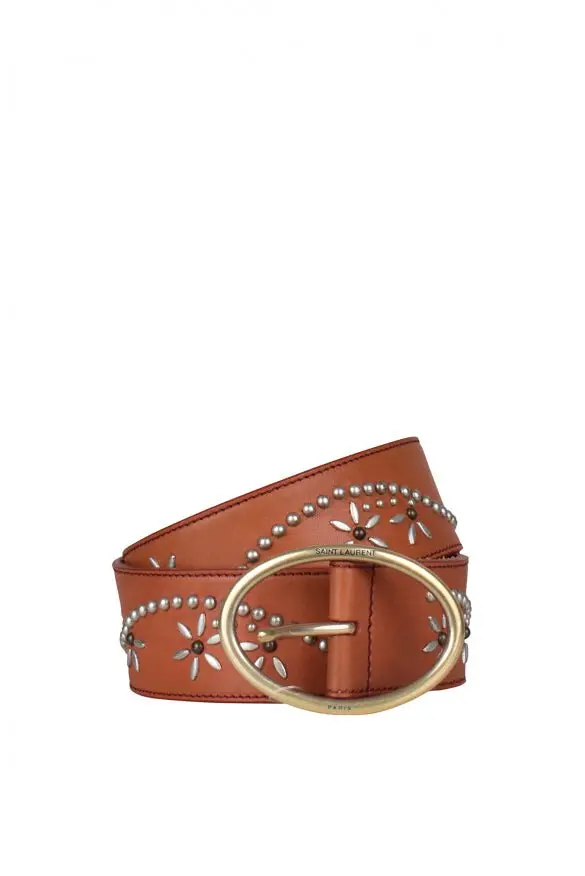 Saint Laurent Studded Belt