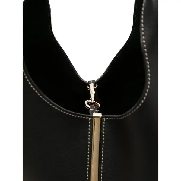 TOD'S Calf Leather Tote Bag - Black