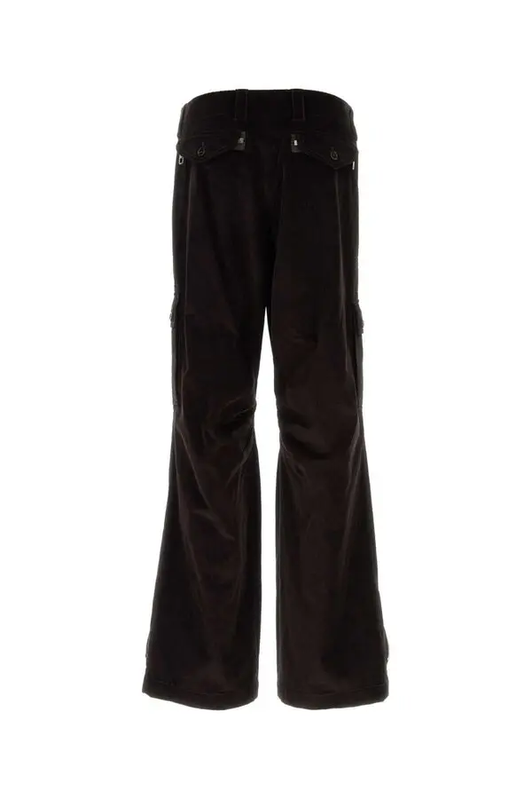 Dolce & Gabbana Dark Corduroy Cargo Pant