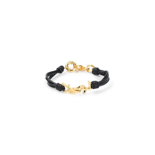 Saint Laurent Multi-strand Cassandre Bracelet