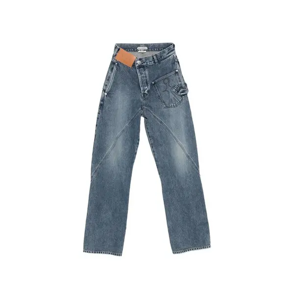 JW Anderson Denim Straight-leg Jeans - Blue