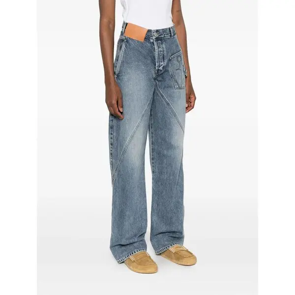 JW Anderson Denim Straight-leg Jeans - Blue