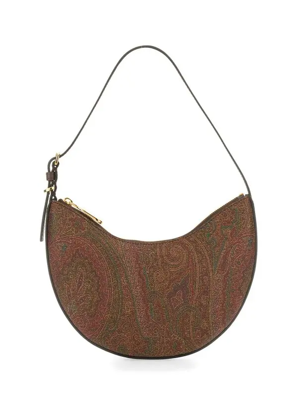 Etro Essential Small Hobo Bag - Brown
