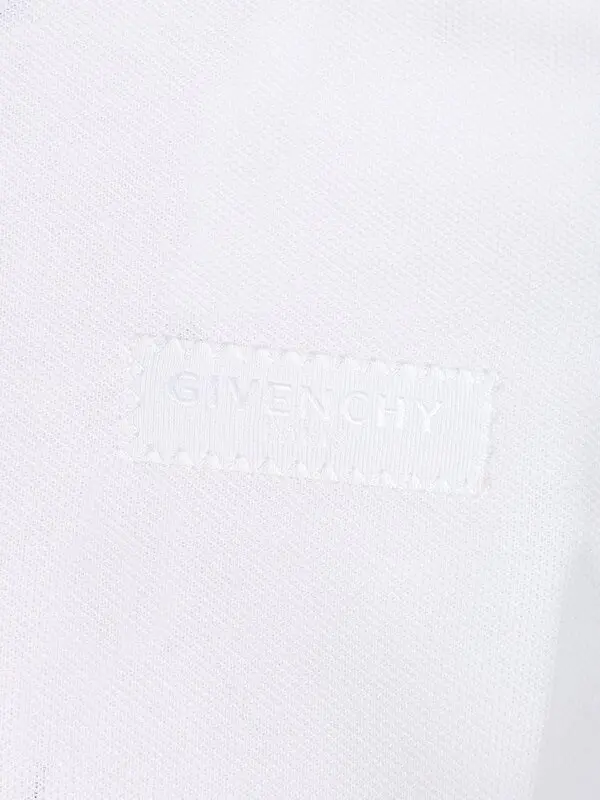 Givenchy Regular Fit Short-sleeved Polo Shirt - White