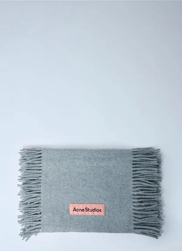 Acne Studios Fringe Wool Scarf