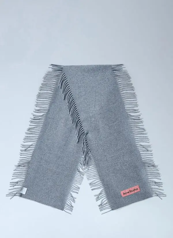 Acne Studios Fringe Wool Scarf