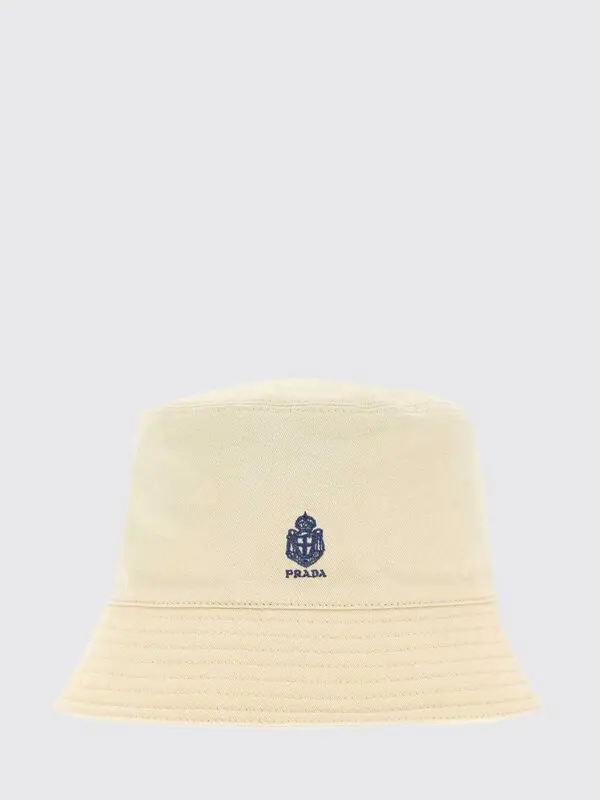 Prada Bucket Hat - Cream
