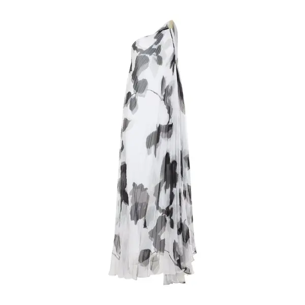 Max Mara Fuggito Long Dress - White
